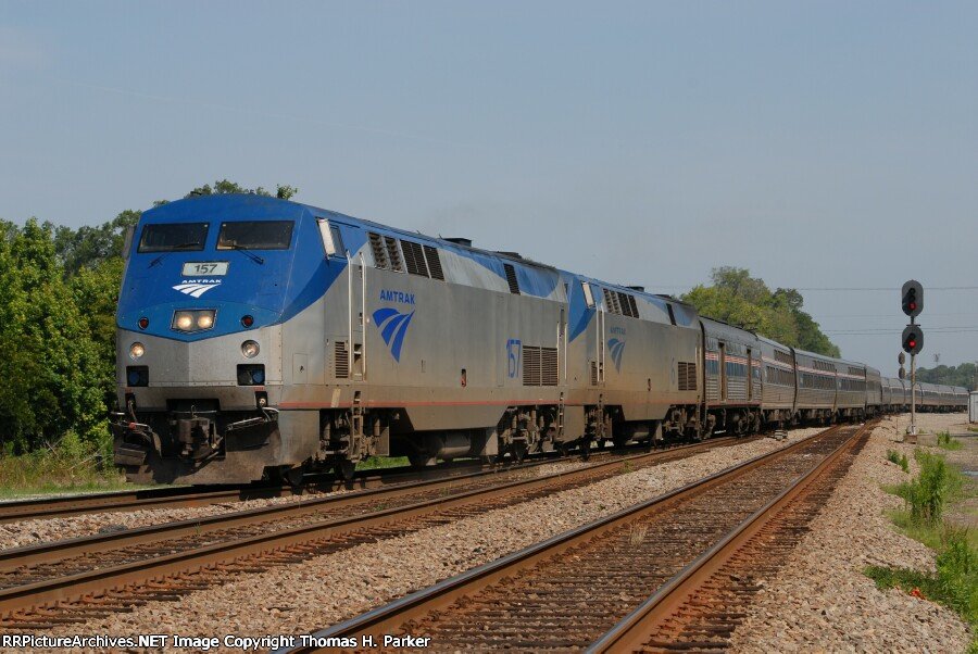 Amtrak 157 P42DC